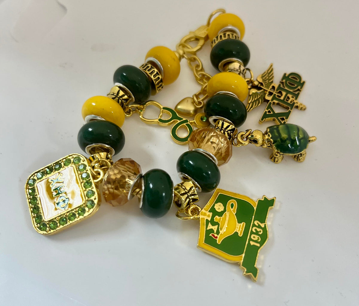 chi eta phi bracelet – Tauntus Inc. Greek Store