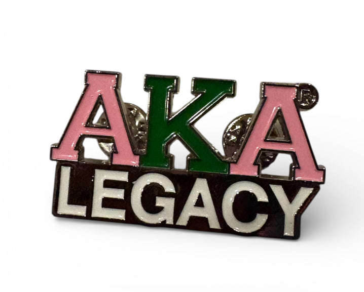 AKA Legacy Pin – Tauntus Inc. Greek Store