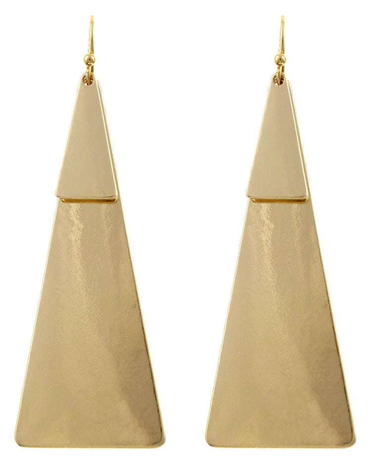 Delta Two Layer Dangling Earring Set – Tauntus Inc. Greek Store