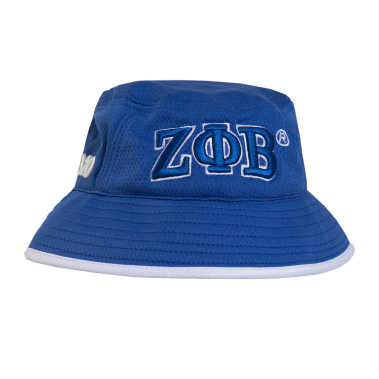Zeta Blue Bucket Hat – Tauntus Inc. Greek Store