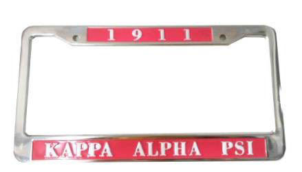 Kappa license plate frame – Tauntus Inc. Greek Store